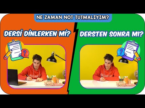 Ders Esnasında mı Yoksa Sonrasında mı Not Tutmalıyım? 📝