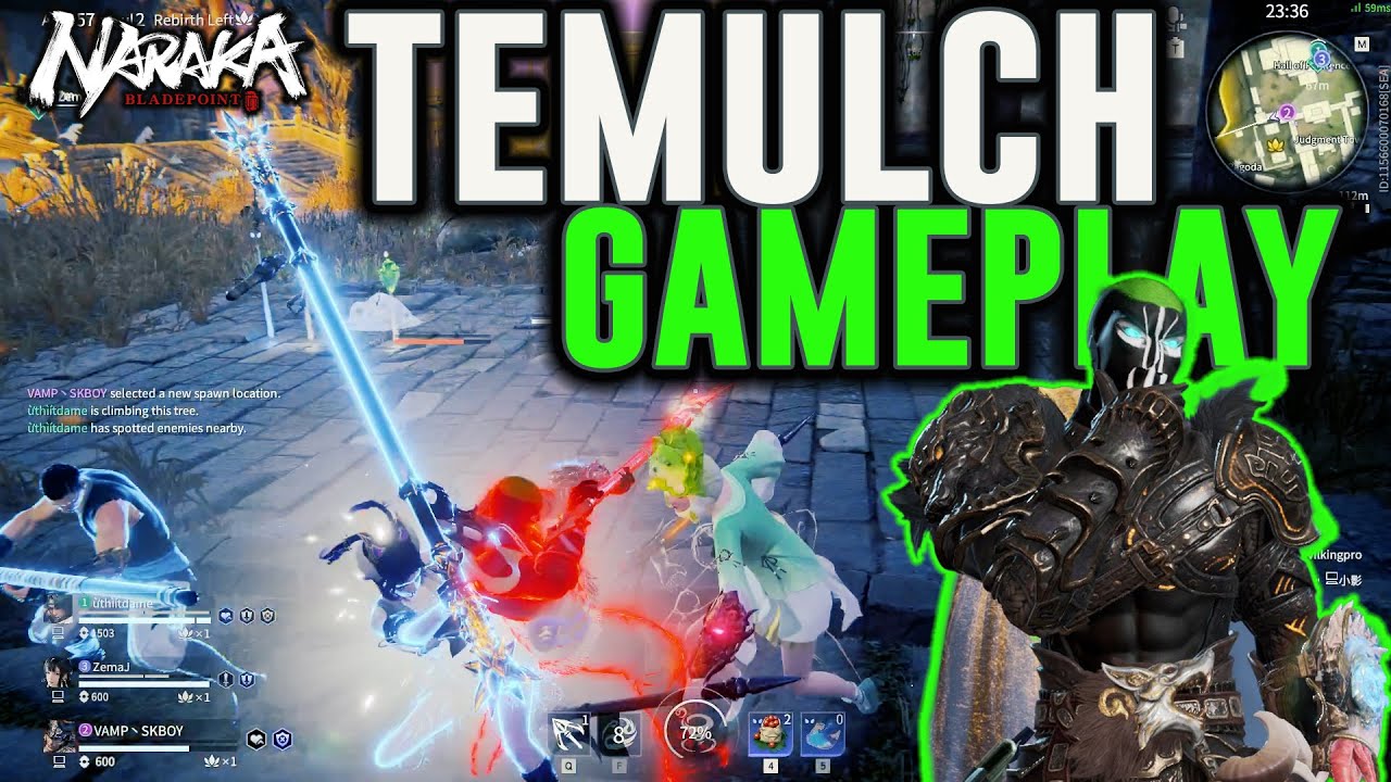 TEMULCH TRIOS RANK GAMEPLAY EP.20 NARAKA: BLADEPOINT #narakabladepoint ...