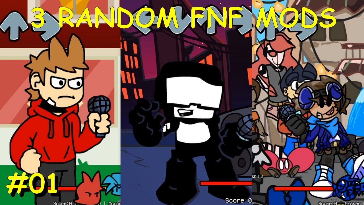 3 RANDOM FNF MODS #01 - YouTube