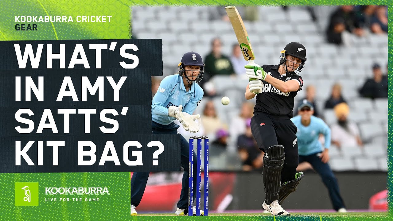 What's in Amy Satterthwaite's Cricket Kit for The Hundred? | Kookaburra ...