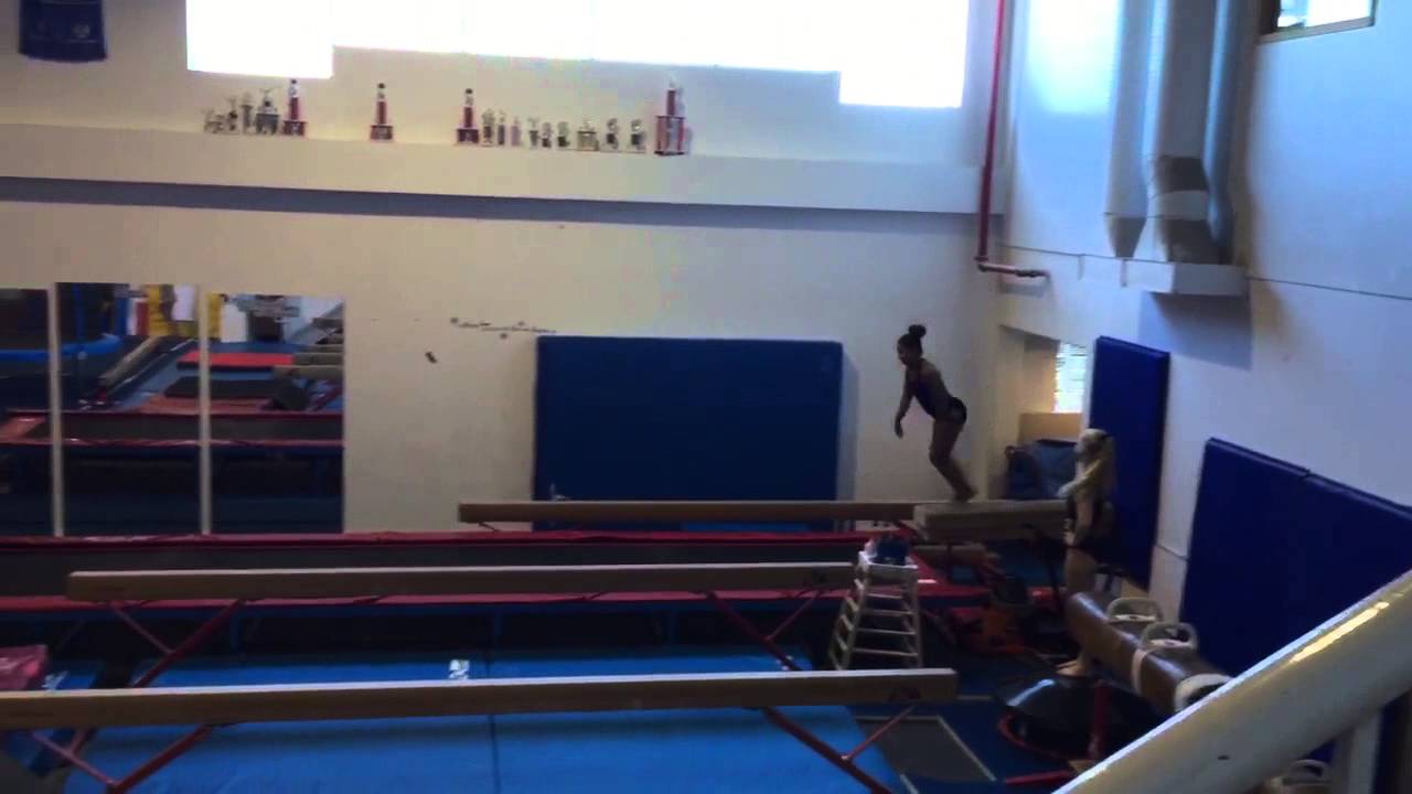 Alia Ross - Arabian double front attempt #1 - YouTube