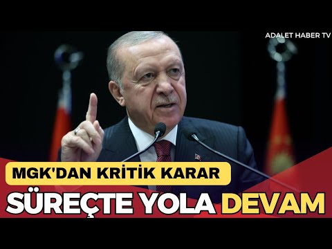 MGK Toplantısında Terörsüz Türkiye sürecine devam kararı alındı #infazdüzenlemesi #af #genelaf 