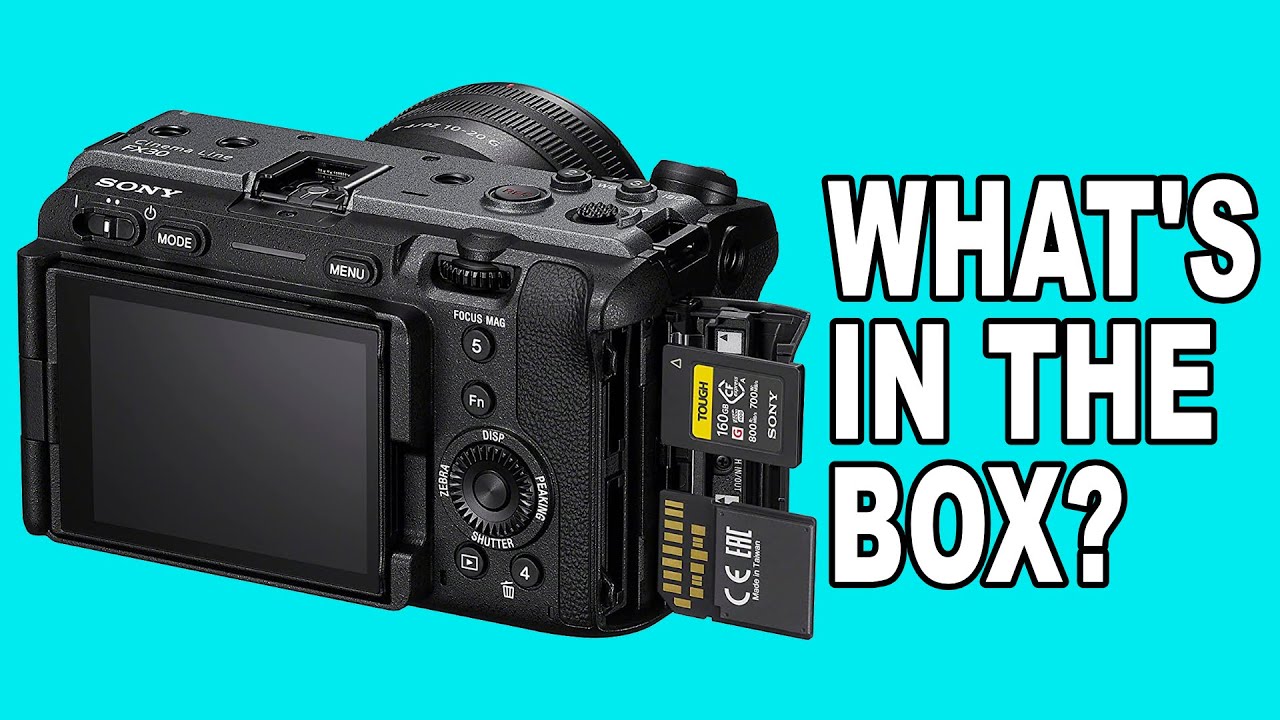 Sony FX30 Cinema Line Camera Unboxing & First Look - YouTube