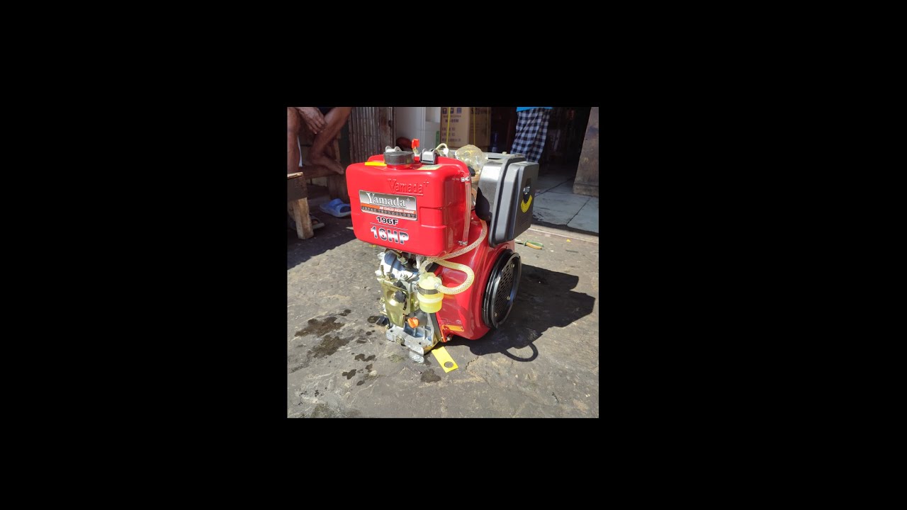 YAMADA 16HP AIRCOOLED ENGINE PWEDENG LAGYAN NG STARTER. #KUBOTA #YANMAR ...