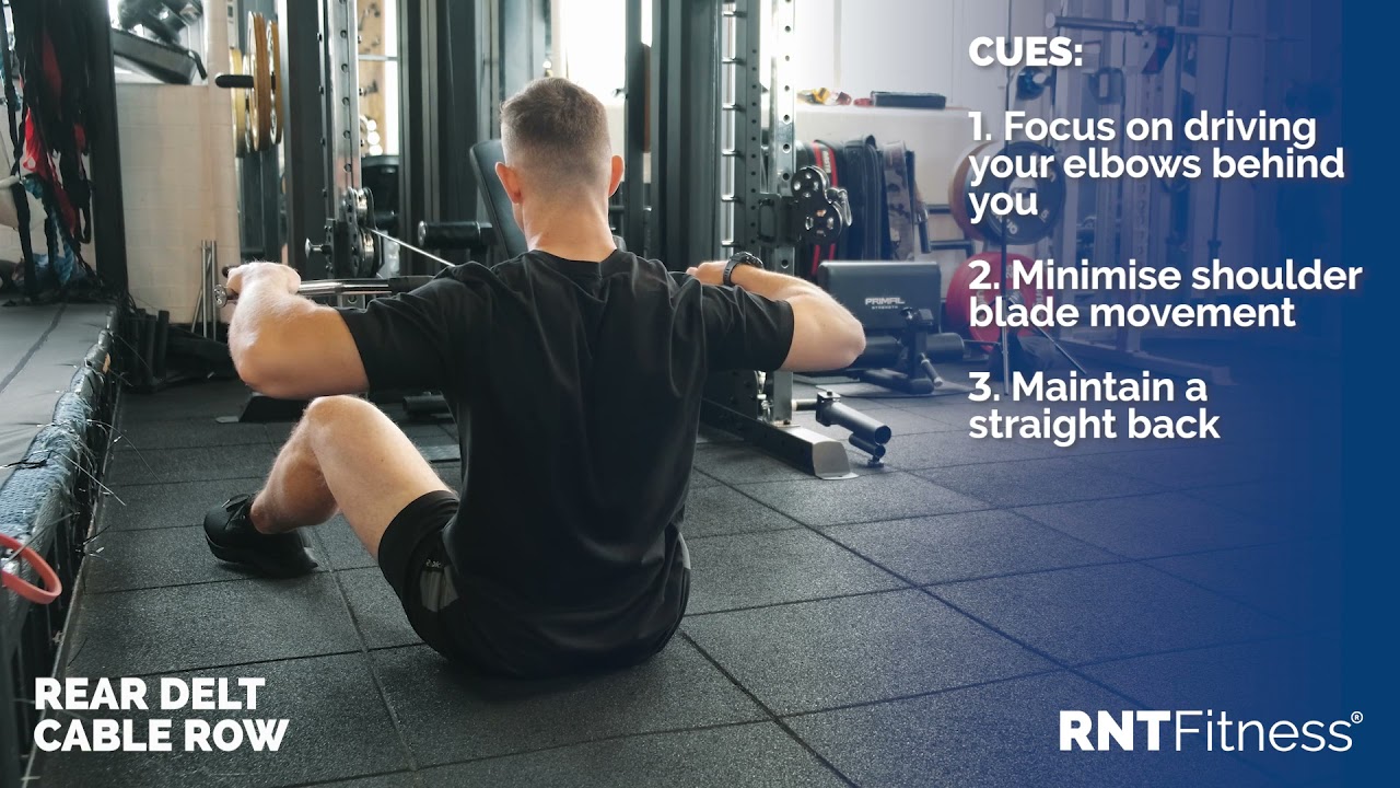 How To Maximise Your Rear Delt Cable Row - YouTube