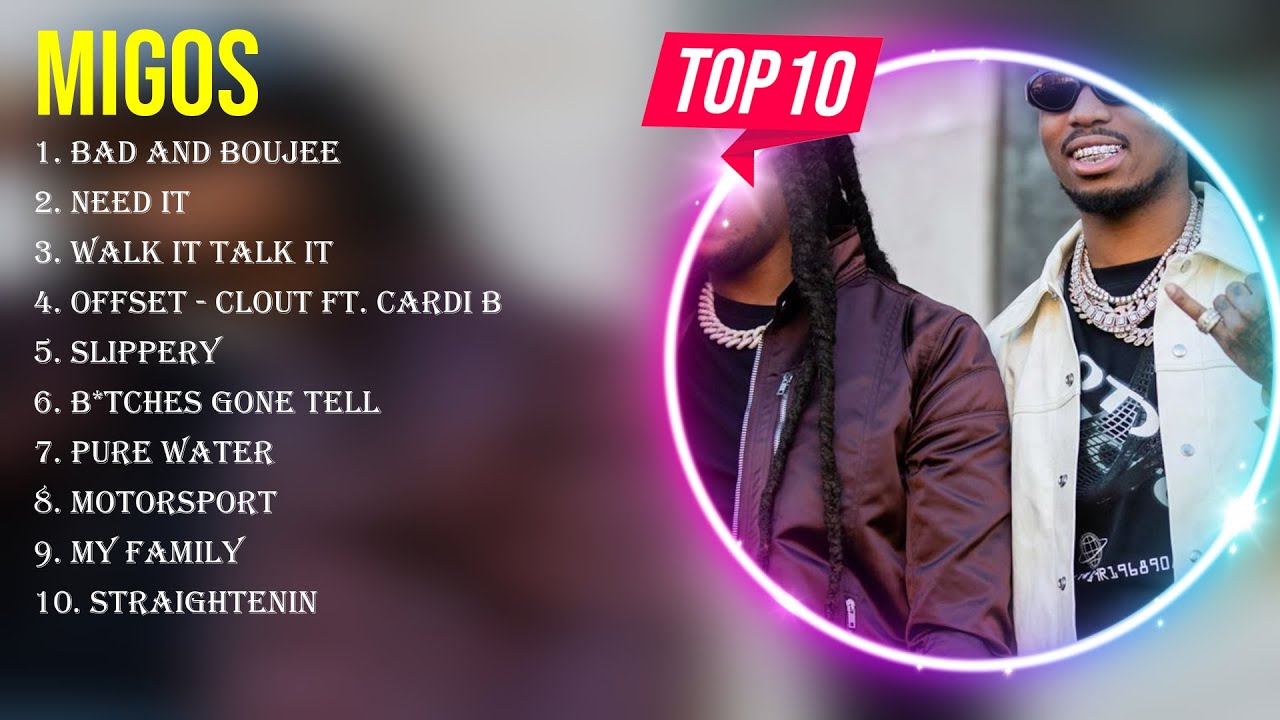 Greatest Hits Migos full album 2024 ~ Top Artists To Listen 2024 - YouTube