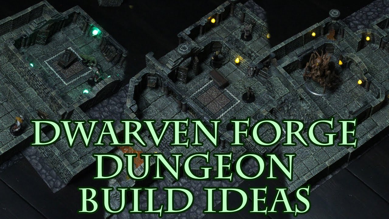 Dwarven Forge Dungeon Build Ideas - YouTube