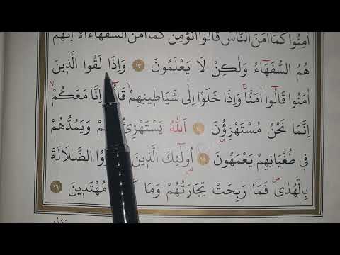 5.Ders |Bakara Suresi | 14-16