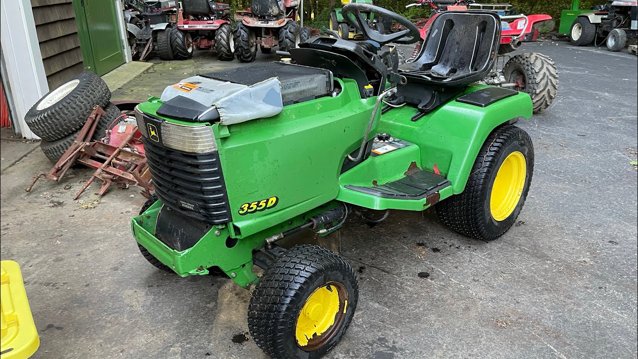 John Deere 355D overview - YouTube