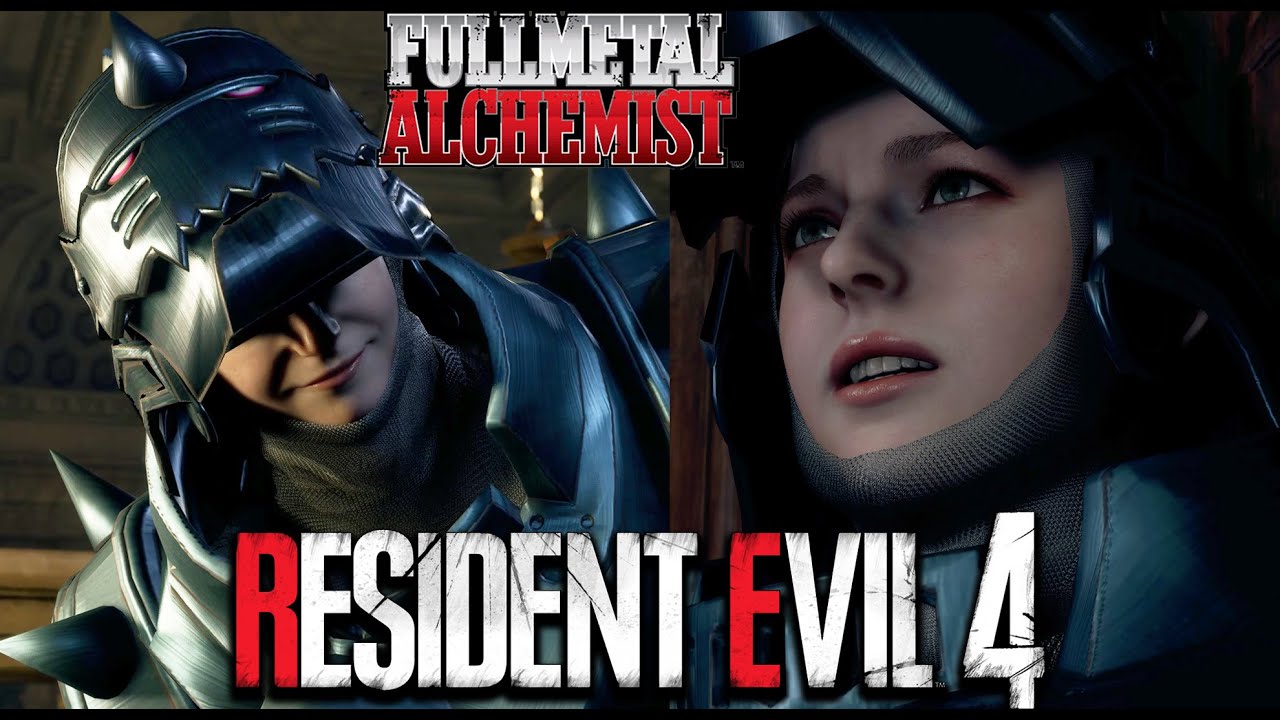 Resident Evil 4 Remake - Ashley (FULLMETAL ALCHEMIST) Mod - YouTube