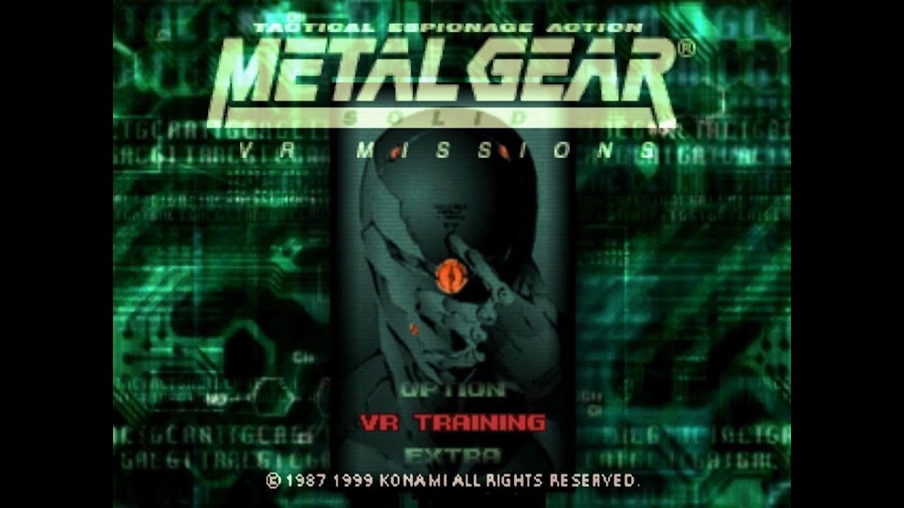 metal gear solid vr missions ps1 стрим - YouTube
