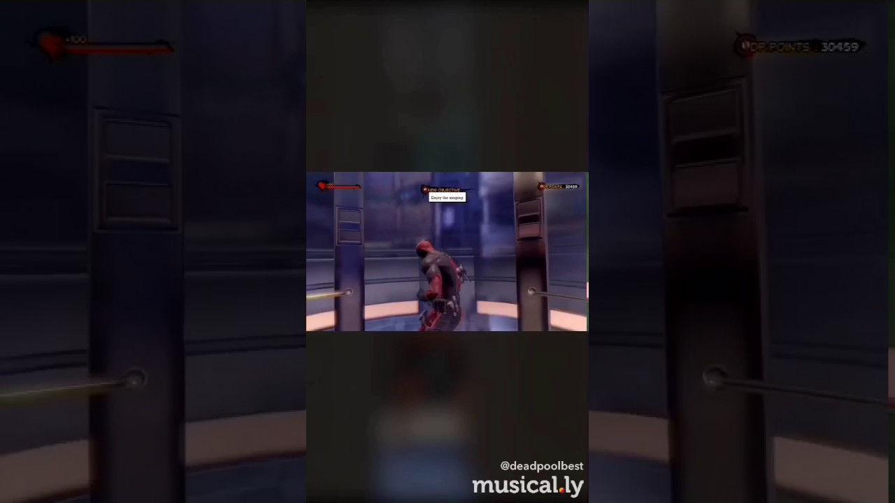 Deadpool listening to elevator music - YouTube