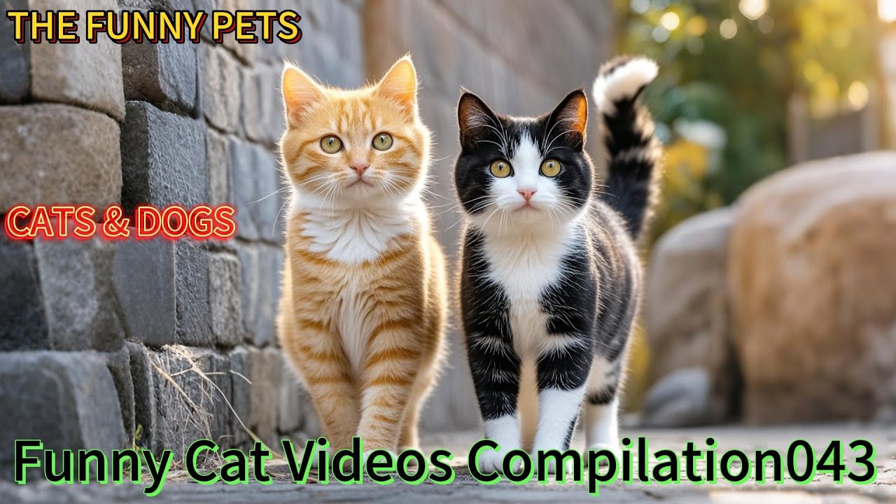 Funny Cat Videos Compilation043,Funniest Cat Video in The World,Try Not ...