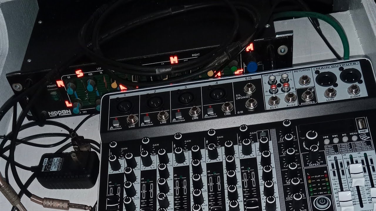 2 way set up,bass & med,with mixer, assembly crossover, assembly power ...