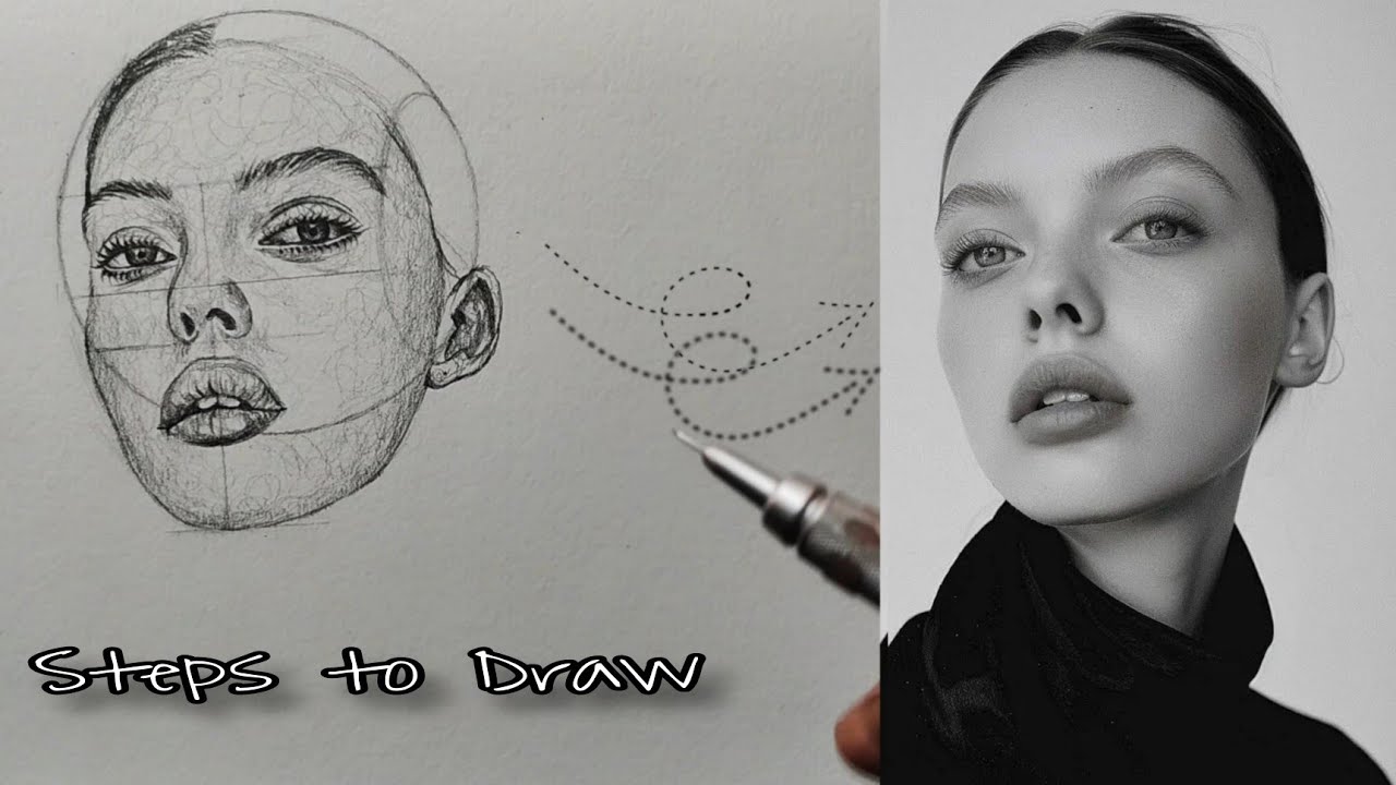 Easy Faces Drawing for Beginners: A Step-by-Step Guide - YouTube