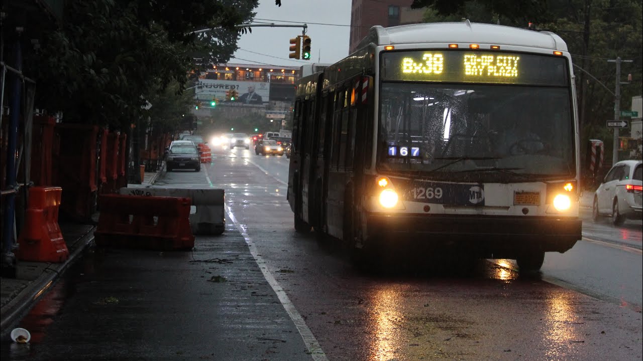 MTA MaBSTOA Uncommon: 2010 NovaBus LFSA #1269 On The Bx38 - YouTube