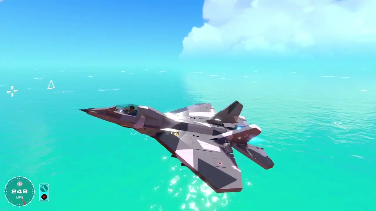 Trailmakers Versatile Fighter Jet in Arctic Camo - YouTube