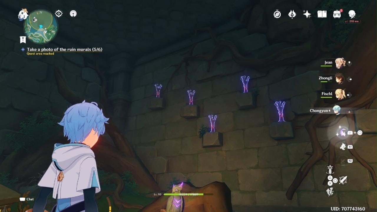 Tsurumi island - Underwater pyro lamp puzzle (Genshin impact) - YouTube