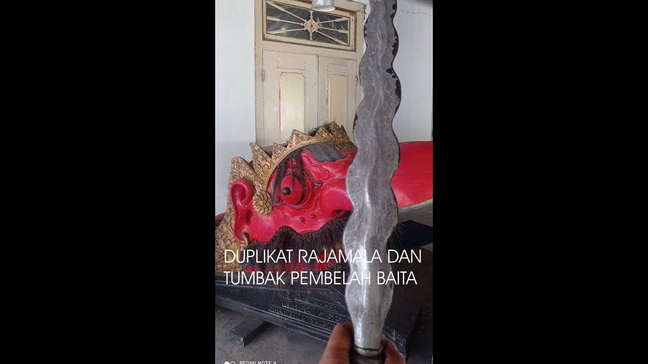 Empu keris Joko Surono ex dosen ISI soal replika tombak pambelah baita ...