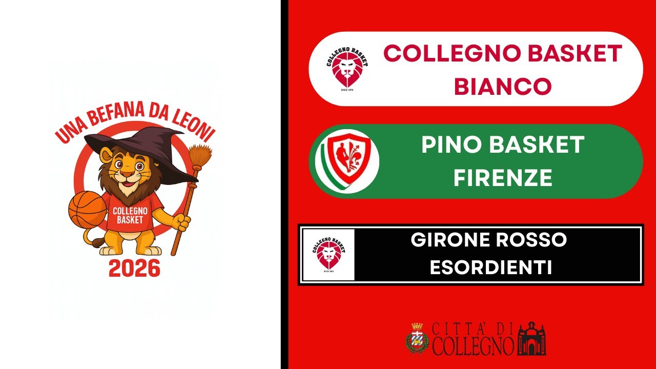 🦁 UNA BEFANA DA LEONI 2026 - Collegno Bianco - Pino Firenze - YouTube