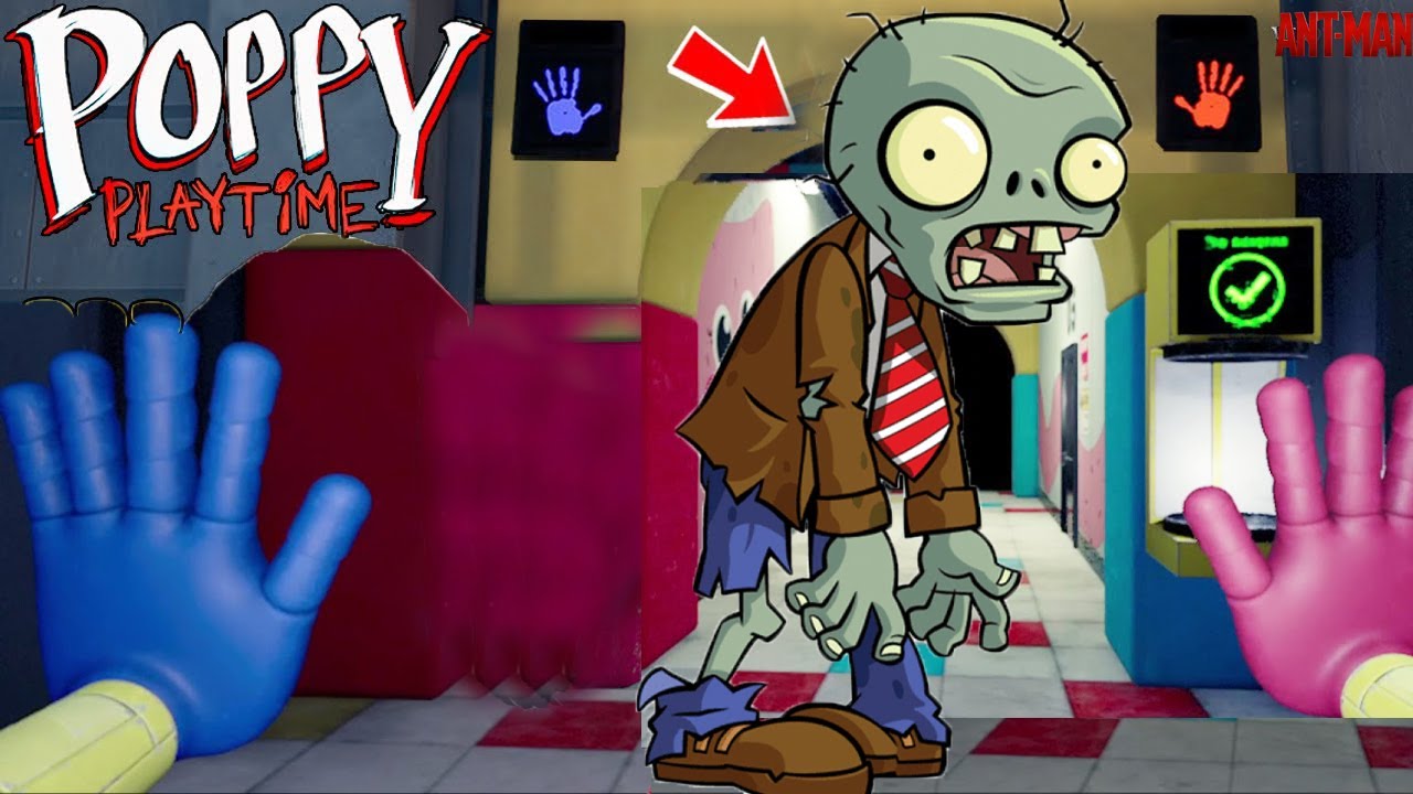 Poppy Playtime Zombie PVZ New Huggy Wuggy is a Zombie Plants vs ...