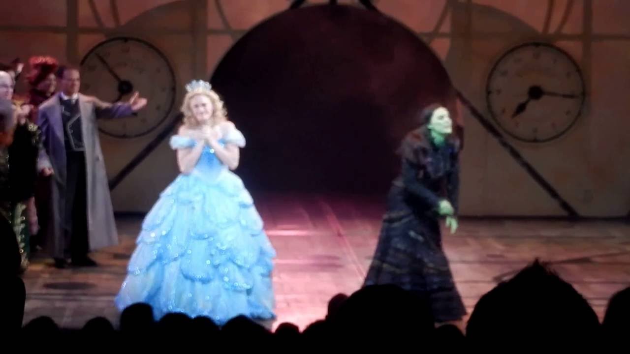 WICKED Curtain Call - July 30, 2016 - Rachel Tucker's & Jonah Platt's ...