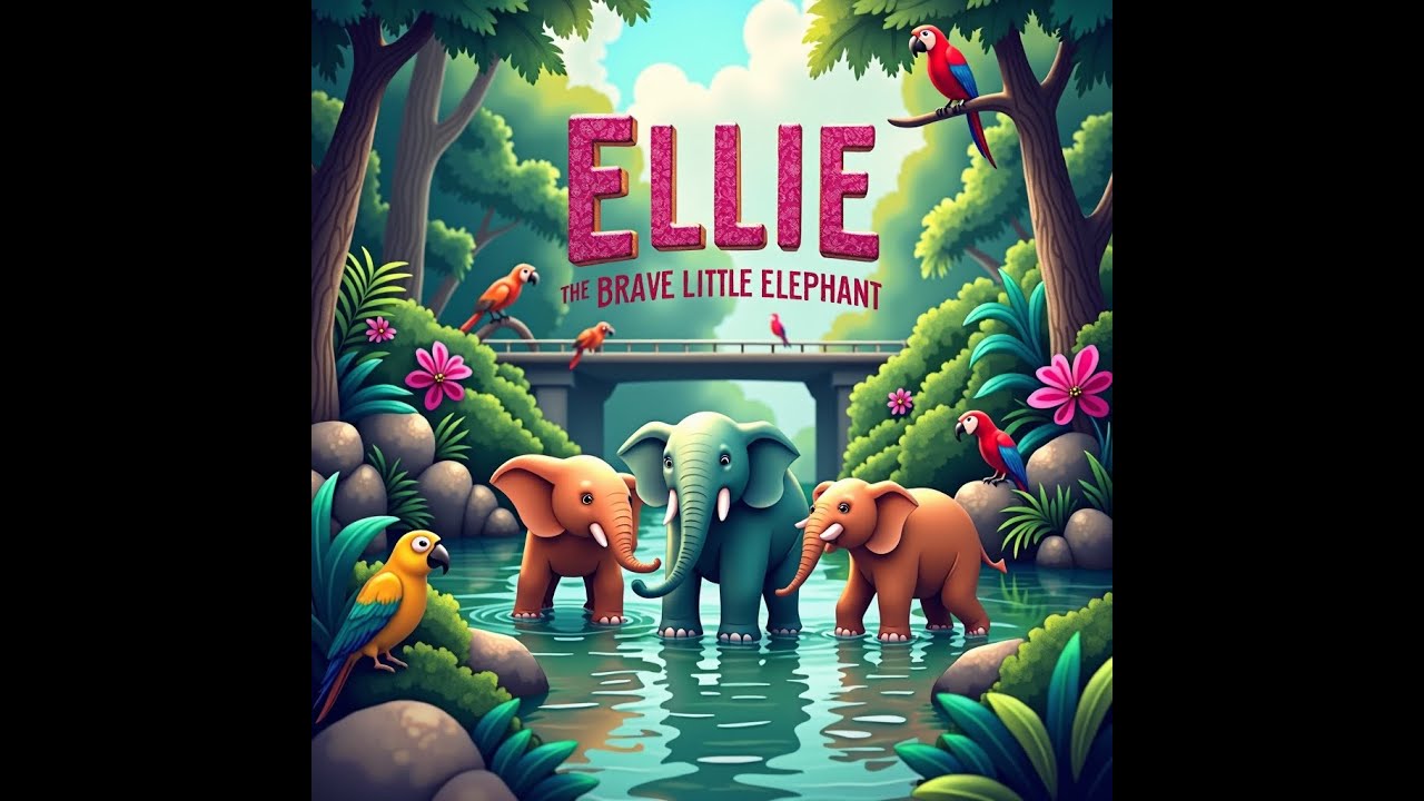Ellie the Brave Little Elephant: Kids Story/Kids Bed Time Story - YouTube