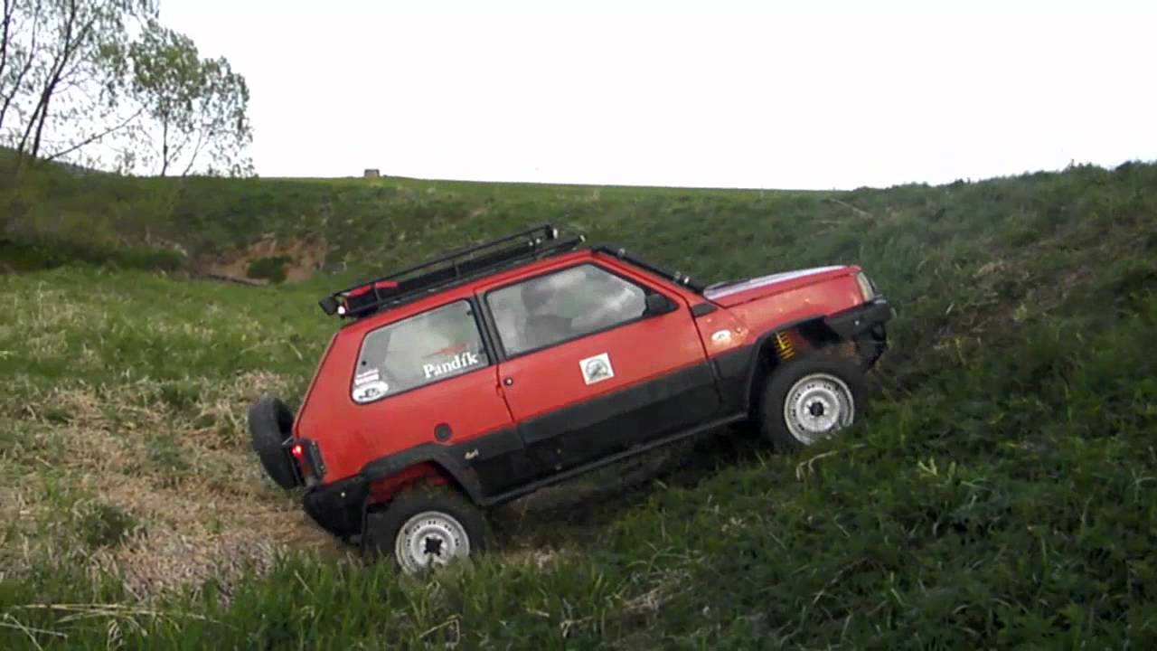 Panda 4x4 off road vyjazd - YouTube