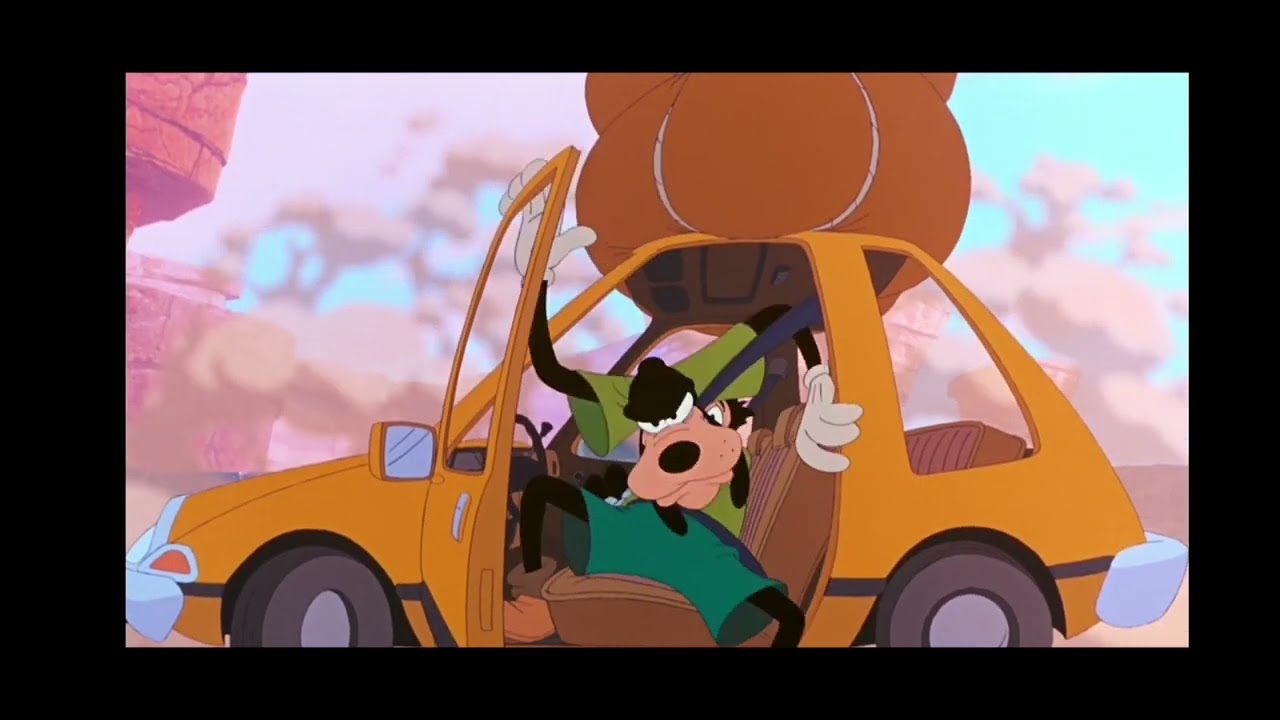 A Goofy Movie Voiceover Scene 22 - Goofy and Max try to catch the car ...