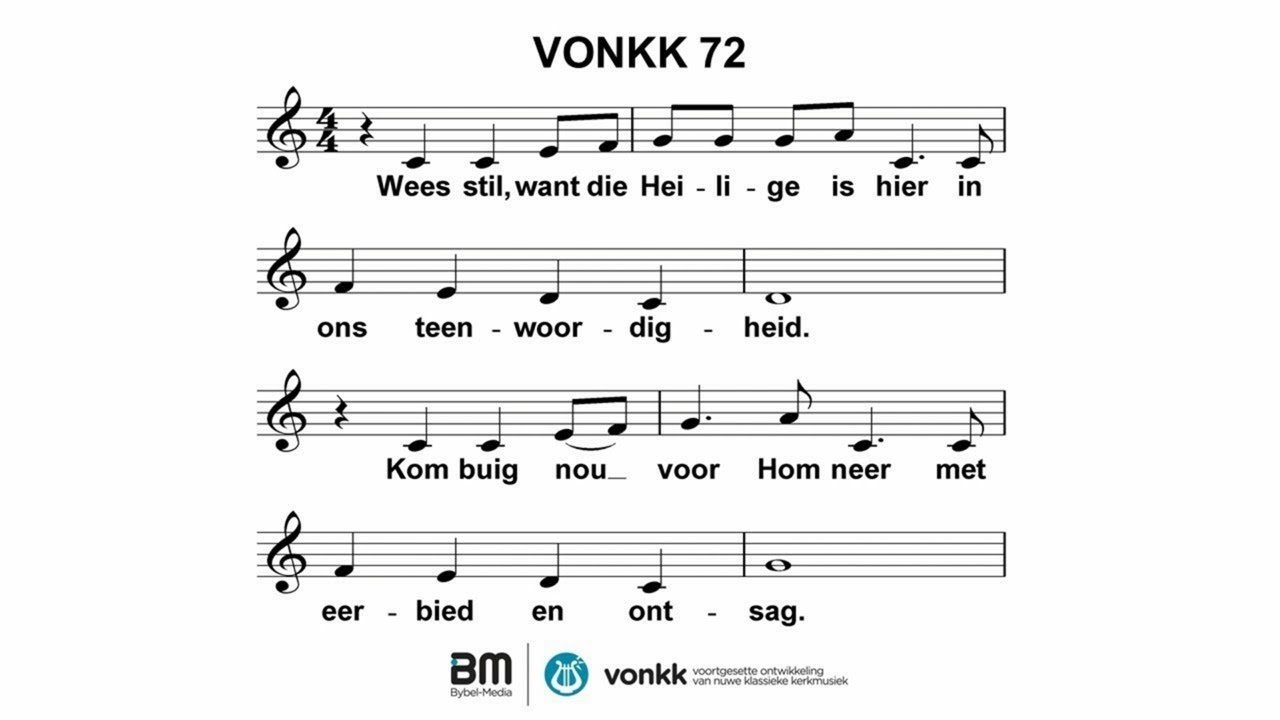 VONKK 72 - Wees stil, want die Heilige is hier - YouTube