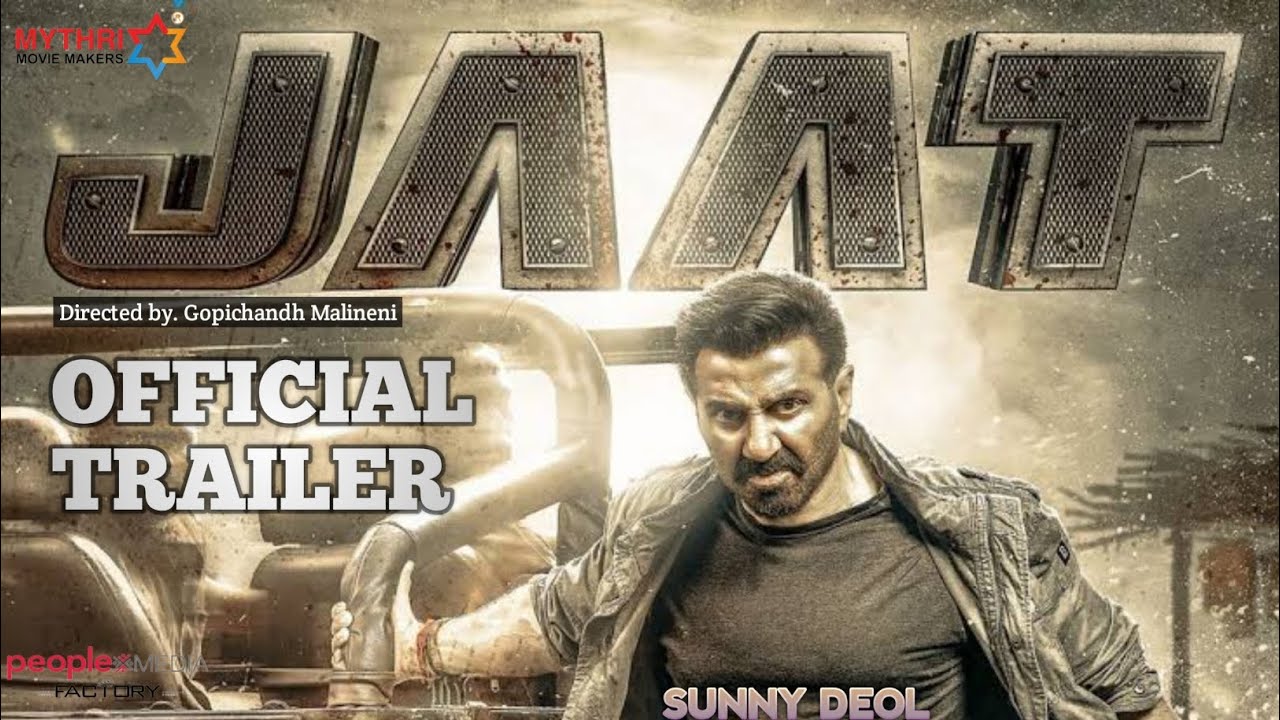 Jaat. Movie Official (trailer) #sunnydeol #jaat #bollywood #video - YouTube
