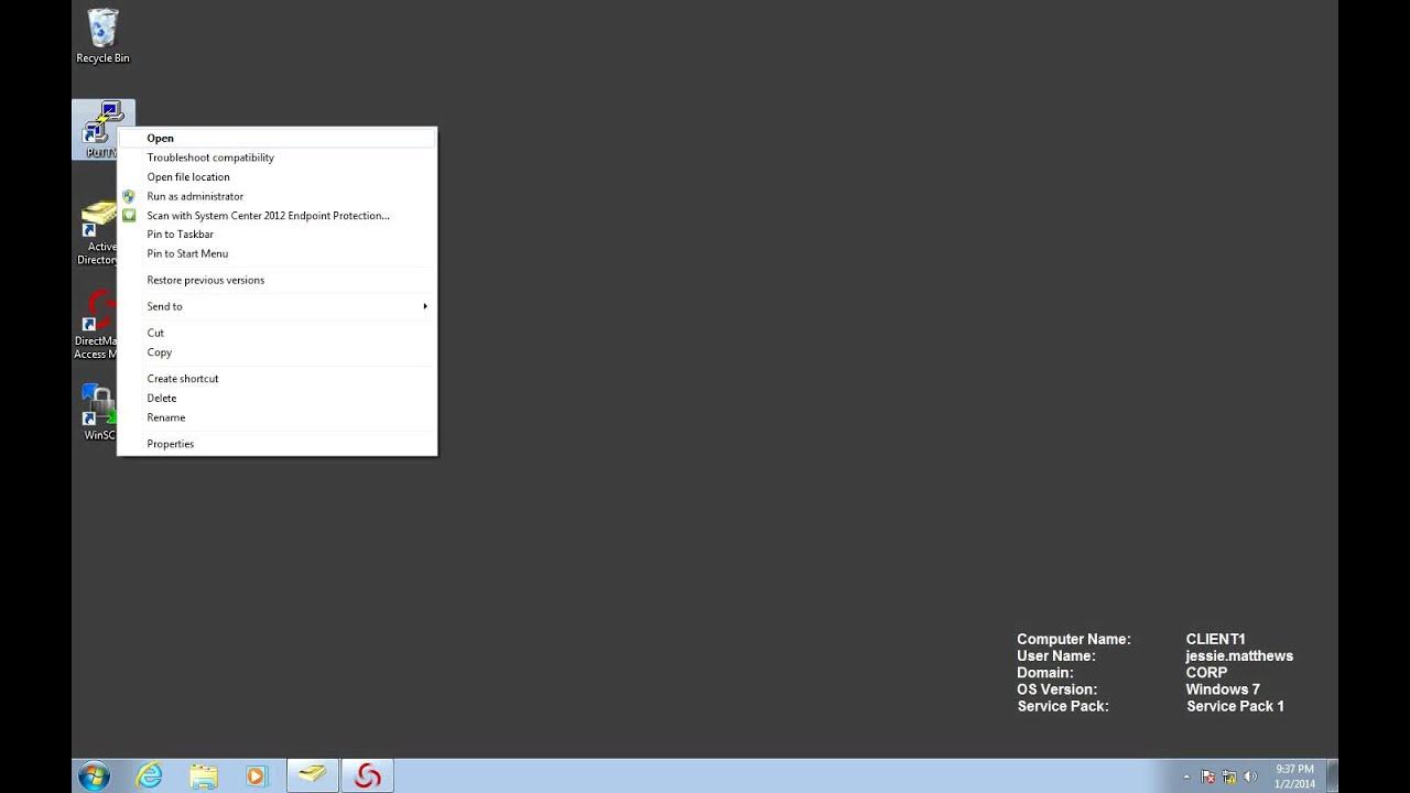 Lab 9: Managing UNIX Groups from Active Directory using Centrify - YouTube