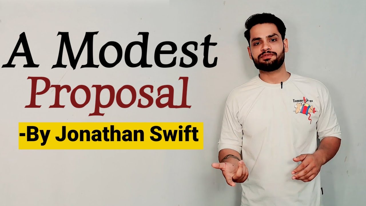 A modest Proposal by Jonathan Swift - YouTube