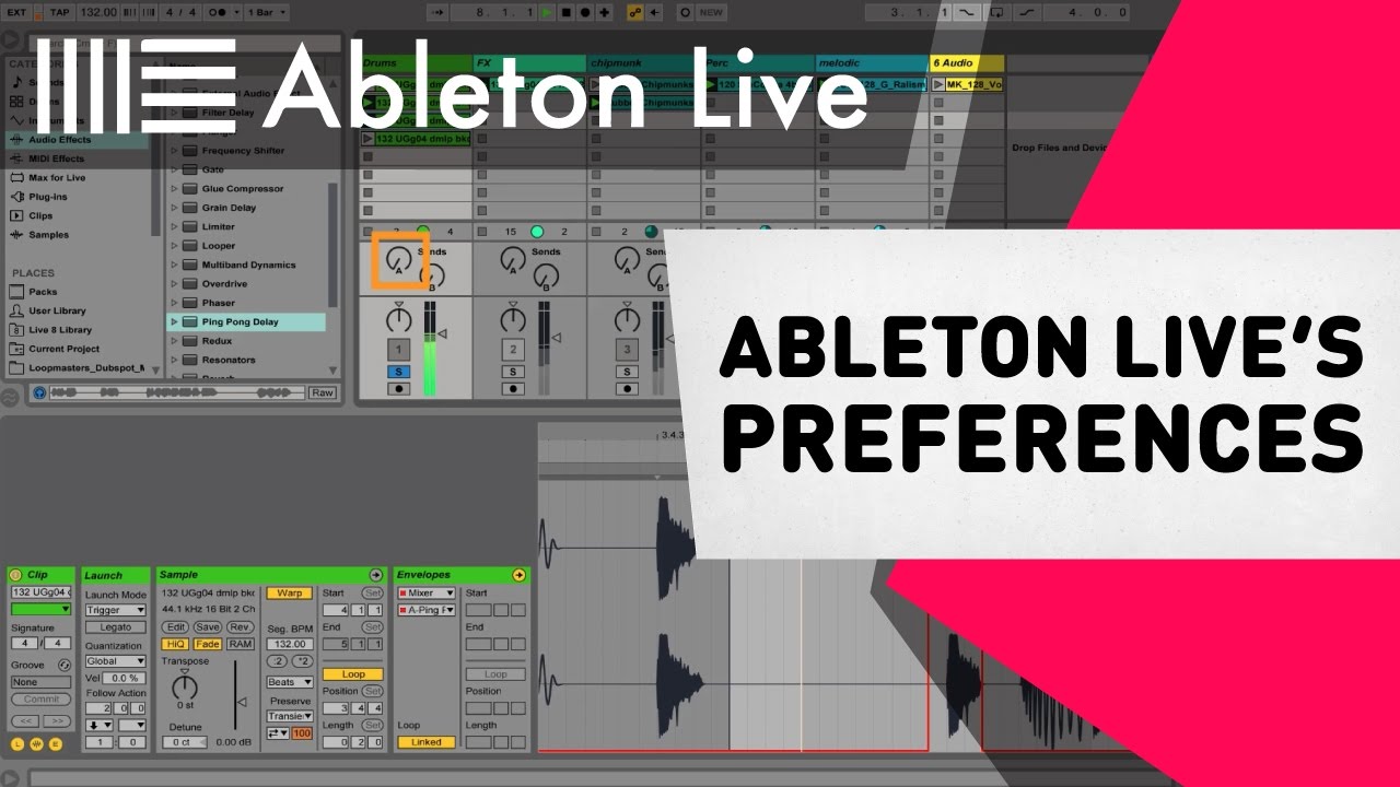 Ableton Live Tutorial - Ableton Live's Preferences - YouTube