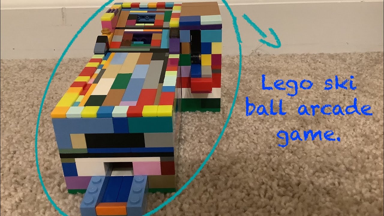 Lego ski ball arcade game. - YouTube