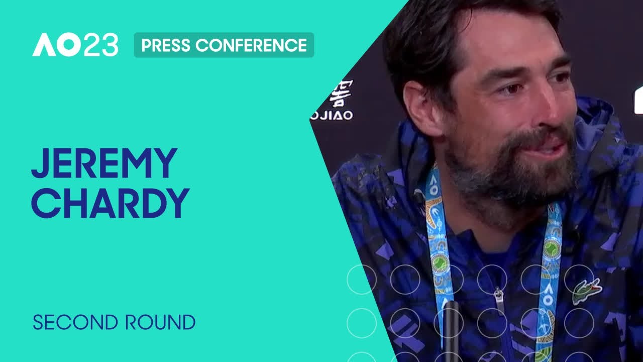 Jeremy Chardy Press Conference | Australian Open 2023 Second Round ...