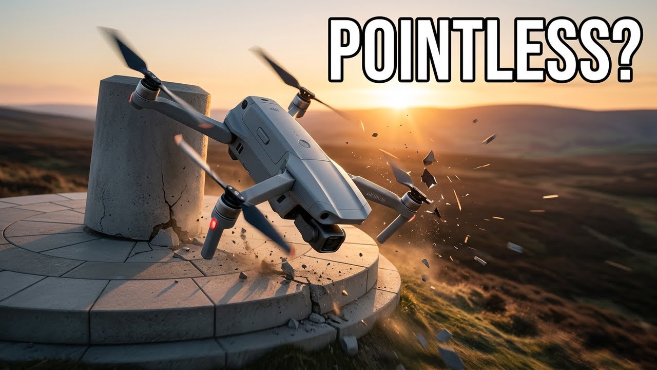 Pointless Optimism. A Drone Study. #viral #dji #djidrone #wales - YouTube