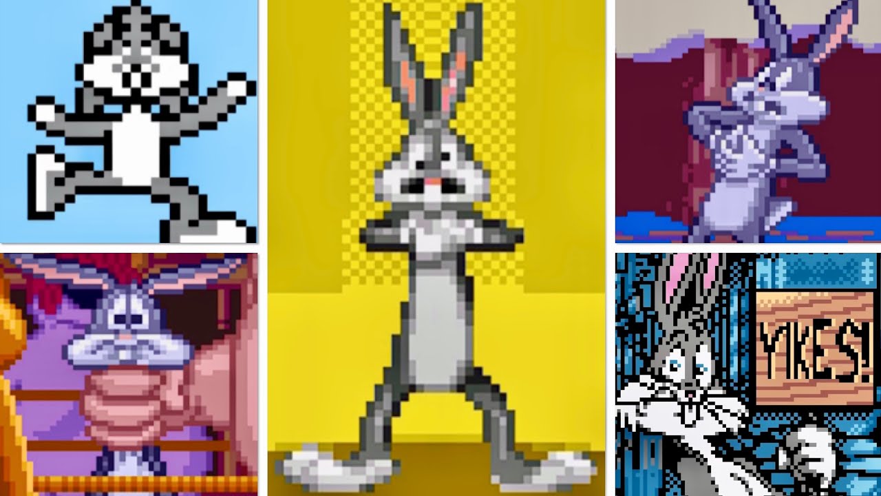 Evolution of 🐇Bugs Bunny🐇 GAME OVER Screens - YouTube