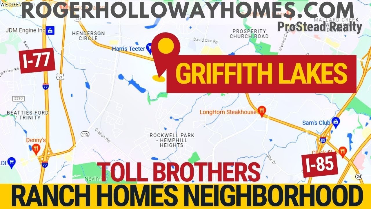 Toll Brothers Roger Holloway @ Griffith Lakes [Ranch Homes for Sale ...