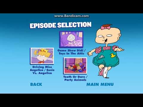 Rugrats:Season 2 2017 DVD Menu Wakthrough (Disc 4) - YouTube