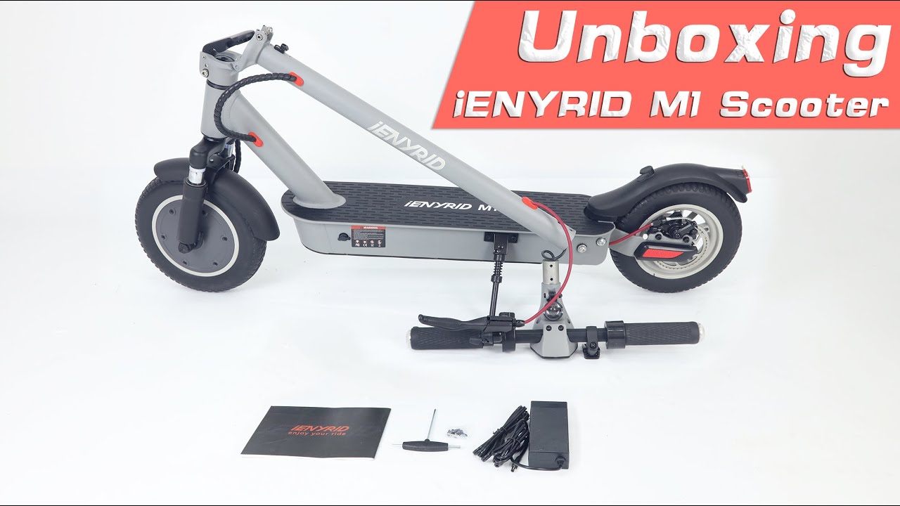 iENYRID M1 | New Arrival Solid Tires Electric Scooter | Unboxing ...