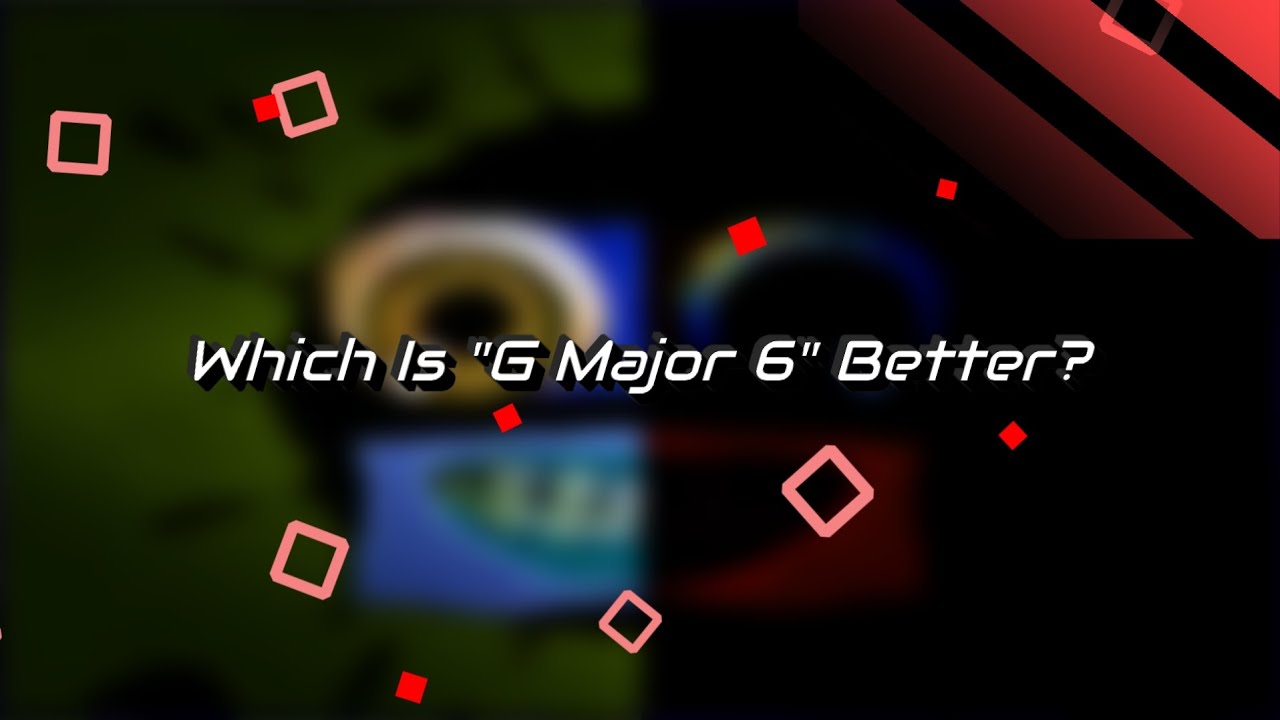 Which Is "G Major 6" Better? - YouTube
