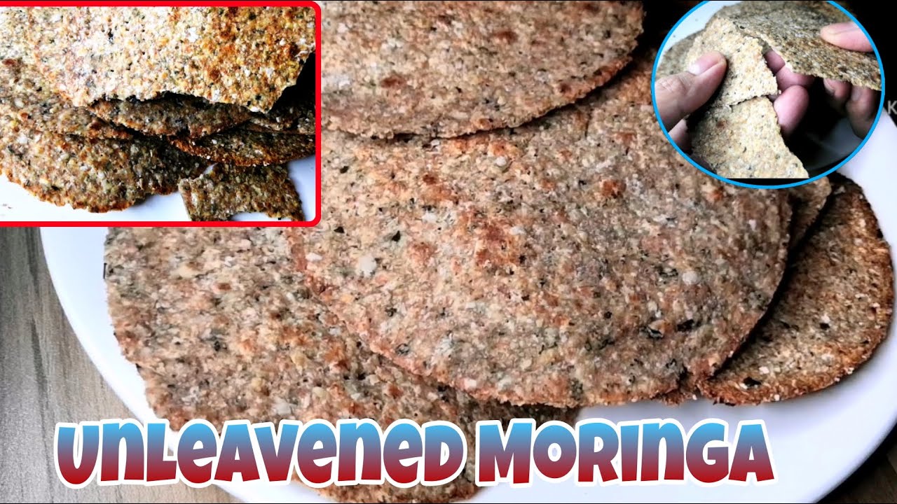 UNLEAVENED BREAD MORINGA FOR PASSOVER RECIPE - YouTube