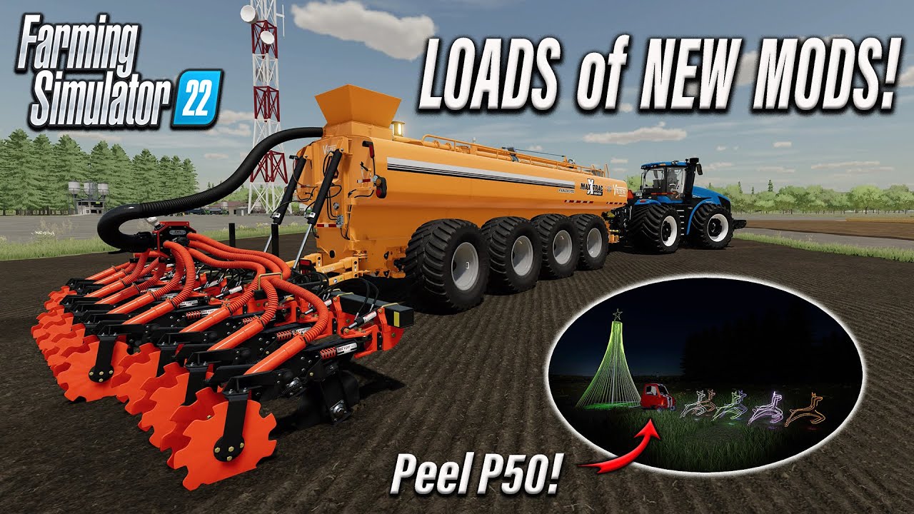 Valmetal Maxx-Trac & MUCH MORE | FS22 | 16+ NEW MODS! (Review) PS5 ...