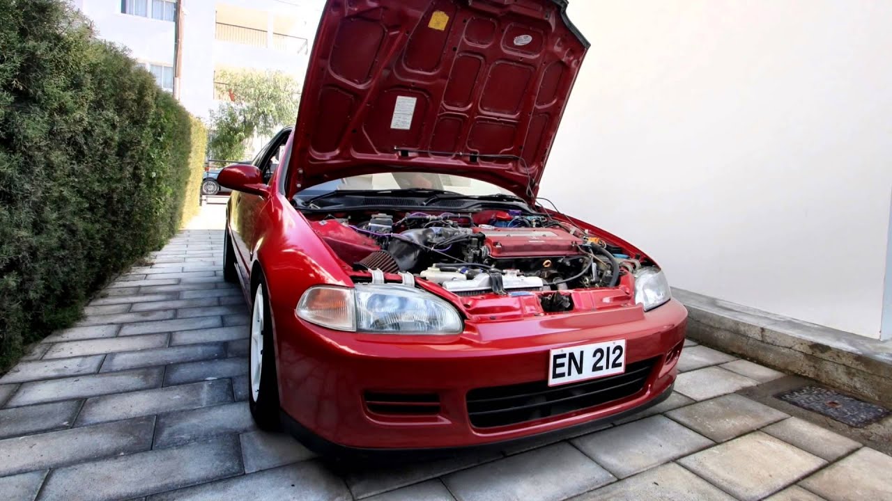 Honda Civic Eg6-R Trailer - YouTube