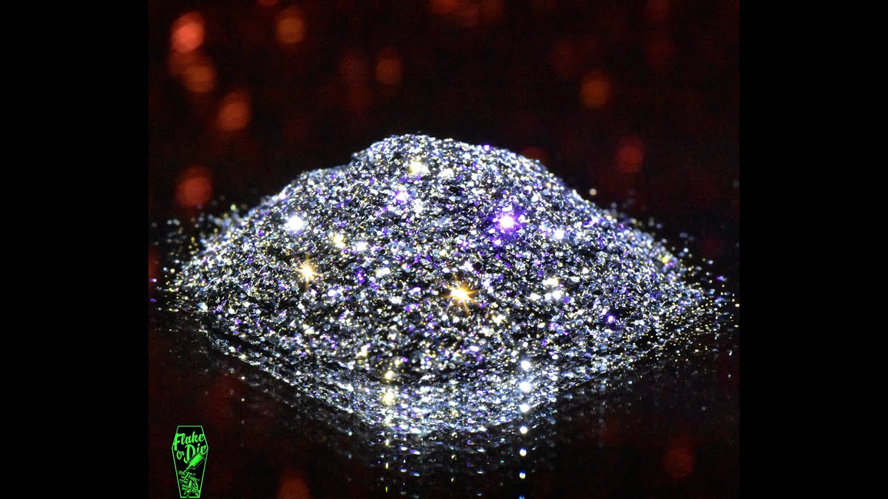 Black Magic metal flake, by flake or die - YouTube
