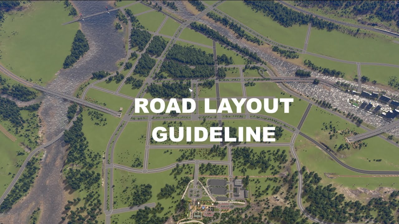 DOWNTOWN LAYOUT | Cities Skylines | Ep 16 - YouTube