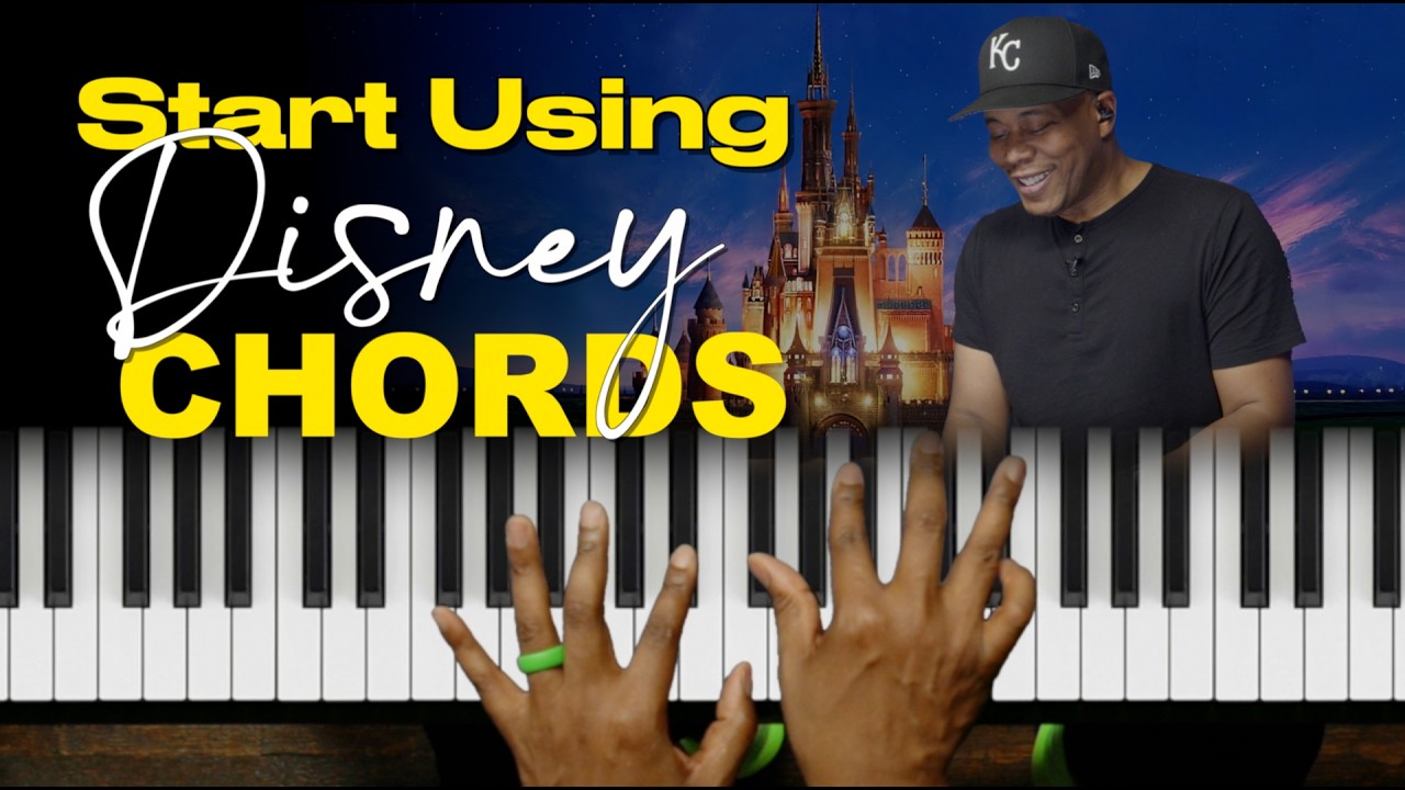 How to Use DISNEY Piano Chords for Gospel, Worship & Talk Music - YouTube