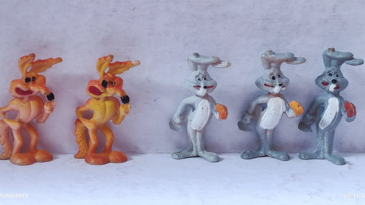 Personajes Warner Bros Chocolatín Jack Retro Originales Coyote Bugs ...