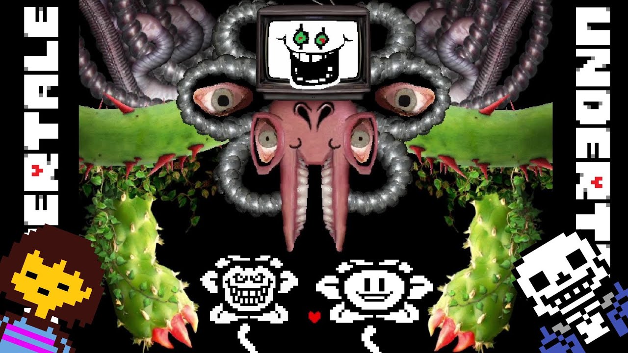 FLOWEY Got An UPGRADE | Undertale Ending (Omega Flowey & Asgore) - YouTube